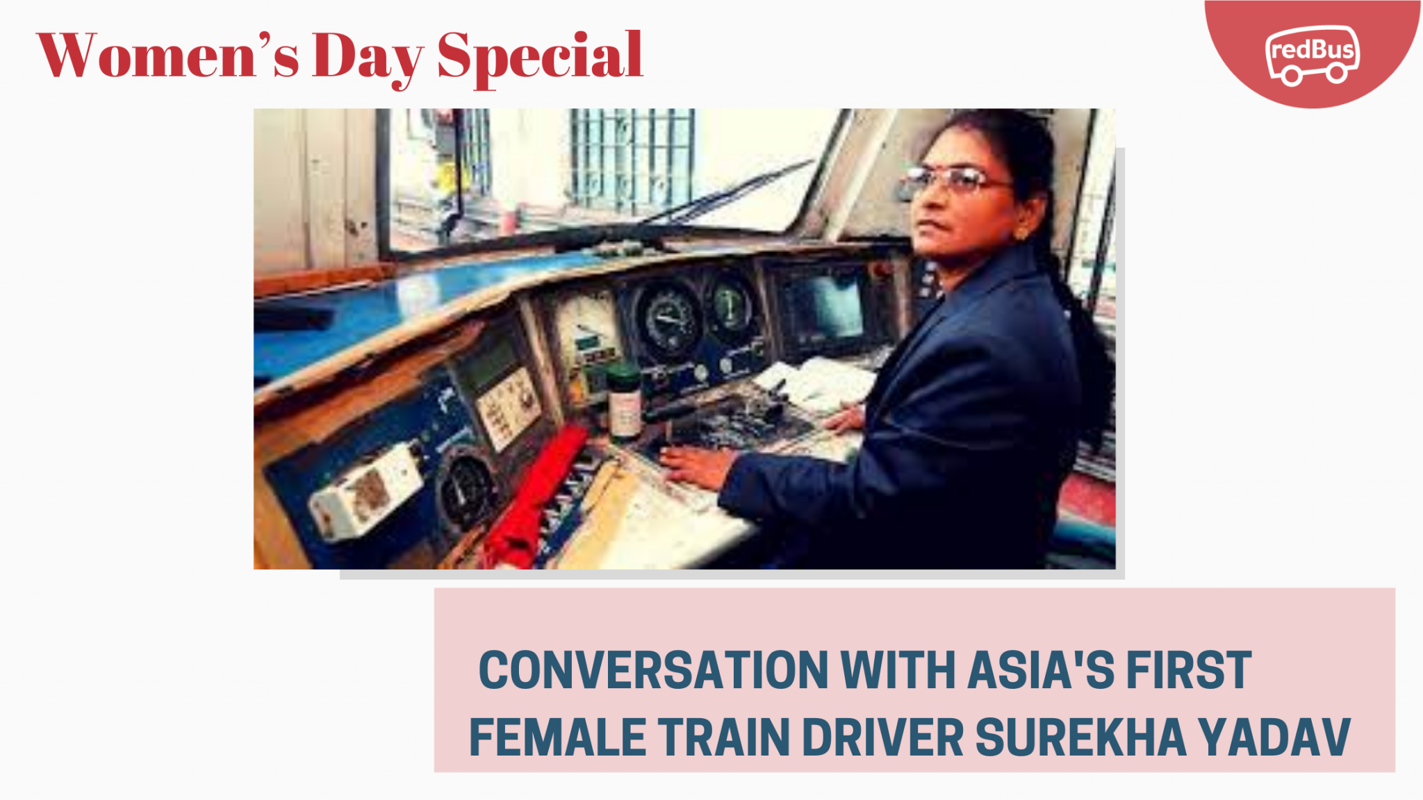 Women’s Day Special: Conversation with Asia's First Female Train Driver ...