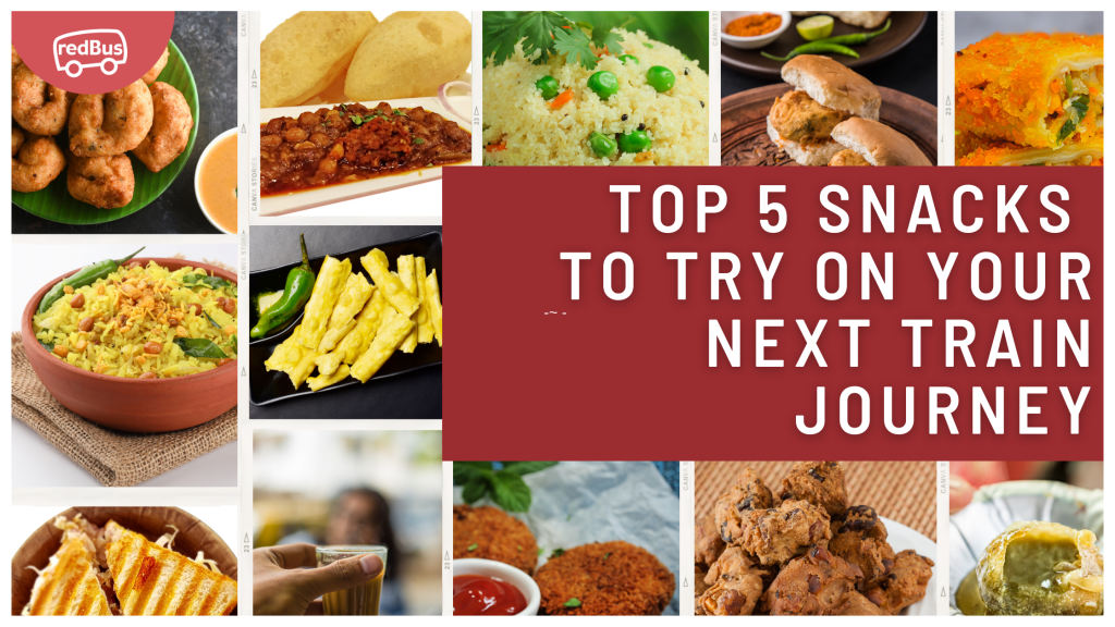 Top 5 Snacks to Try on Your Next Train Journey - redBus Blog